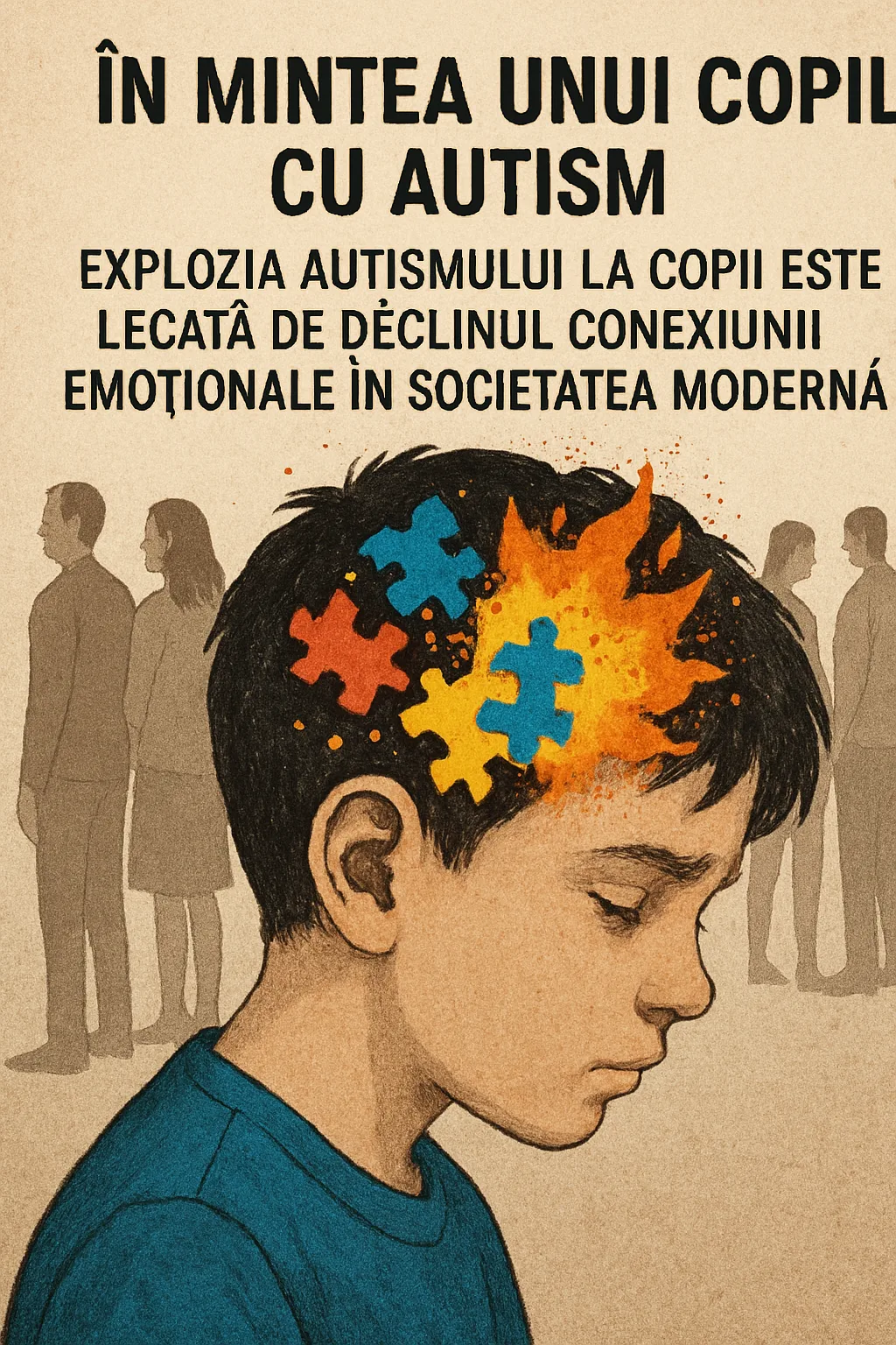 În mintea unui copil cu autism - Explozia autismului la copii este ...