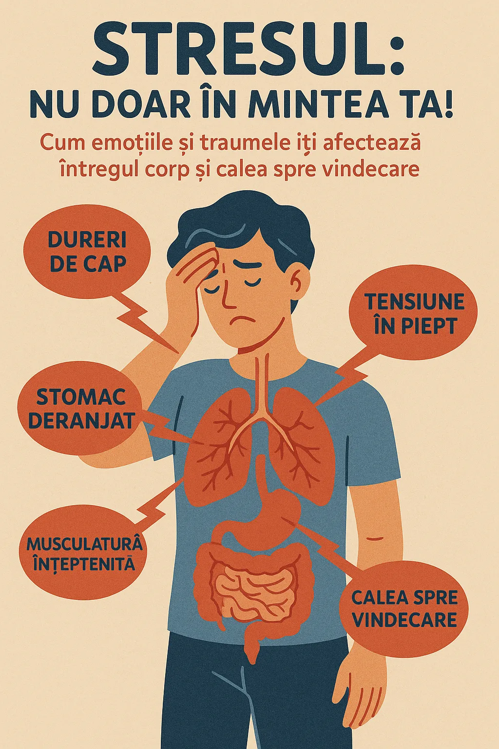 Stresul: Nu doar în mintea ta! Cum emoțiile și traumele îți afectează ...